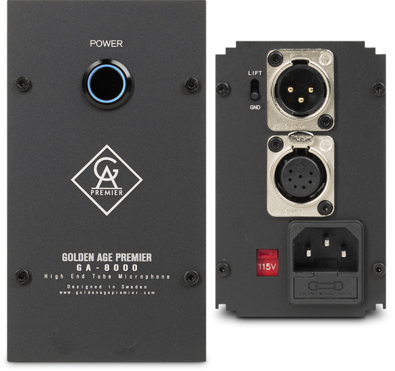 GA-8000 PSU - Golden Age Audio